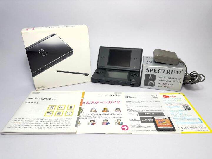 เครื่อง Nintendo DS Lite (japan) [Jet Black] NDS NDSL | Lazada.co.th