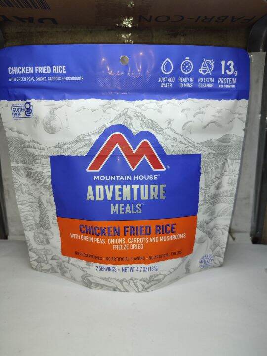 Chicken Fried Rice Mountain house Freeze-dried food for camping and ...