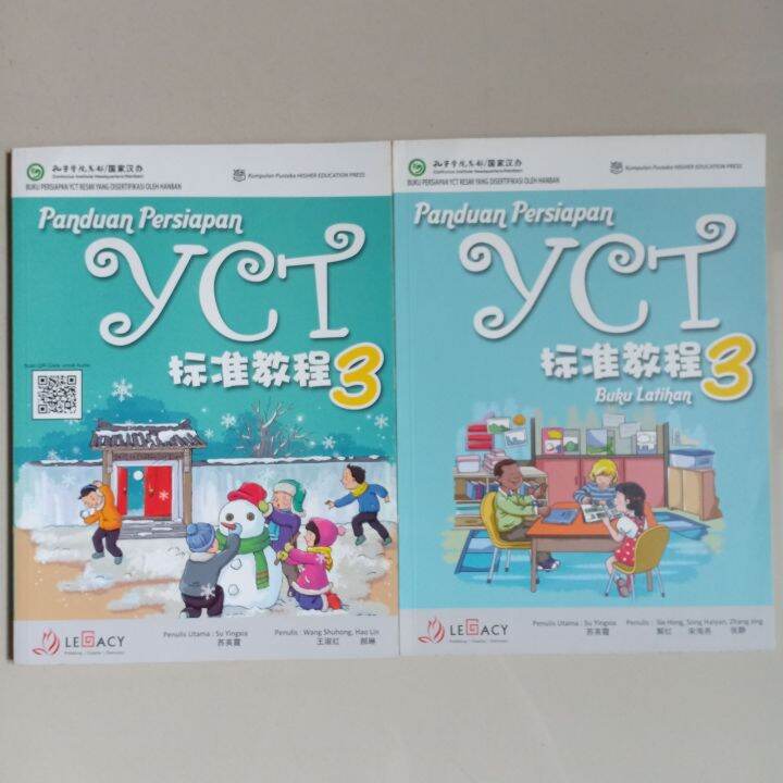 Buku Panduan Persiapan YCT 3 (2 Jilid + QR Code Audio) | Lazada Indonesia