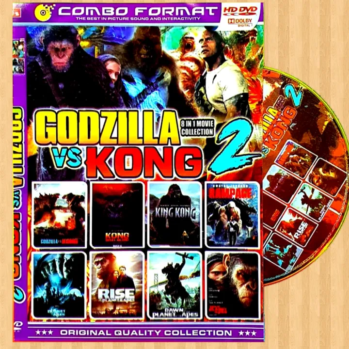 Kaset Dvd Koleksi Terlengkap film Godzila Vs Kong Terbaru - Kaset Dvd Film Kingkong Terbaru ...