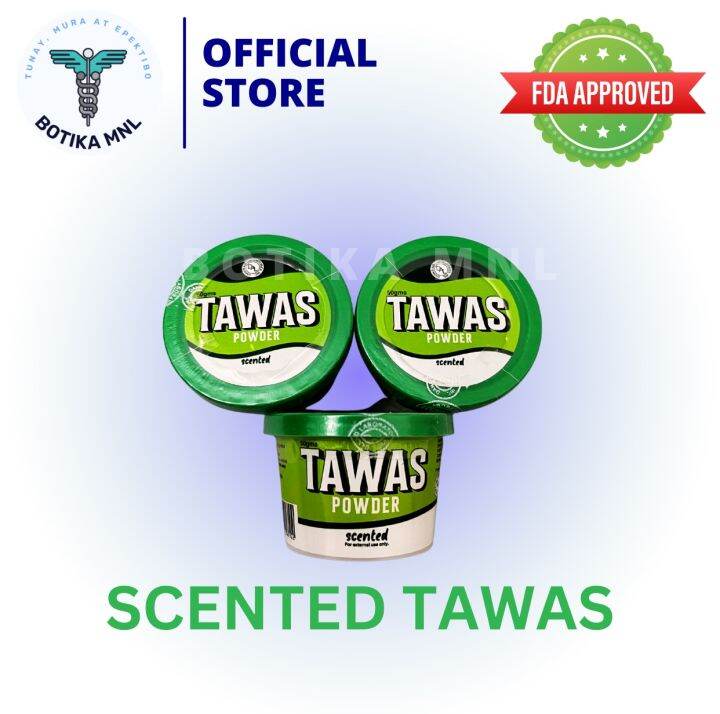 SCENTED TAWAS 50g Tub (Removes Odor and Bacteria) | Lazada PH