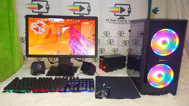 COMPUTER FULL SET. AMD A8-7680 DDR3 8GB SSD 128GB HDD 500GB 19inch ...