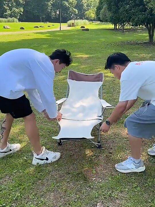 Jan luck เก้าอี้พับ โต๊ะและเก้าอี้กลางแจ้งแบบพกพา รับน้ําหนัก 200KG ...