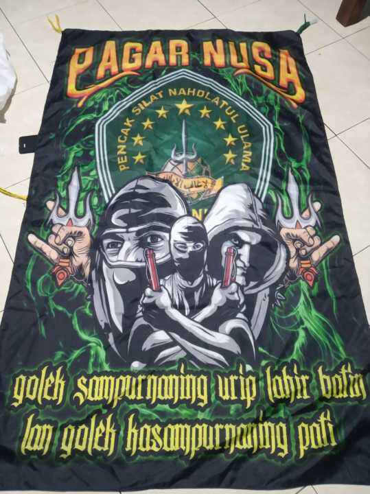BENDERA PAGAR NUSA FULL PRINTING 120X80 | Lazada Indonesia