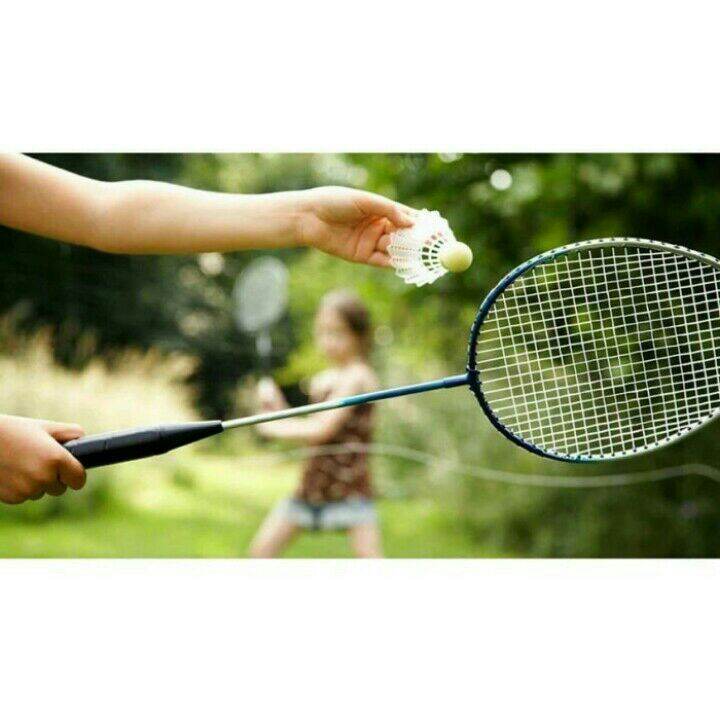 Raket Badminton Anak Raket Set Isi 2 Plus 6 Buah Kok | Lazada Indonesia