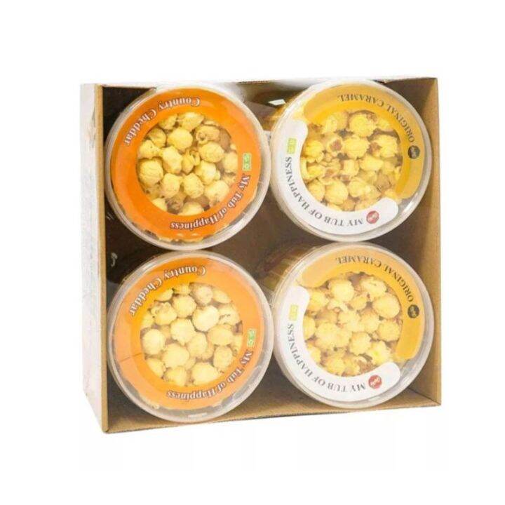 Chef Tony's Original Caramel & Country Cheddar Popcorn -4x100g | Lazada PH
