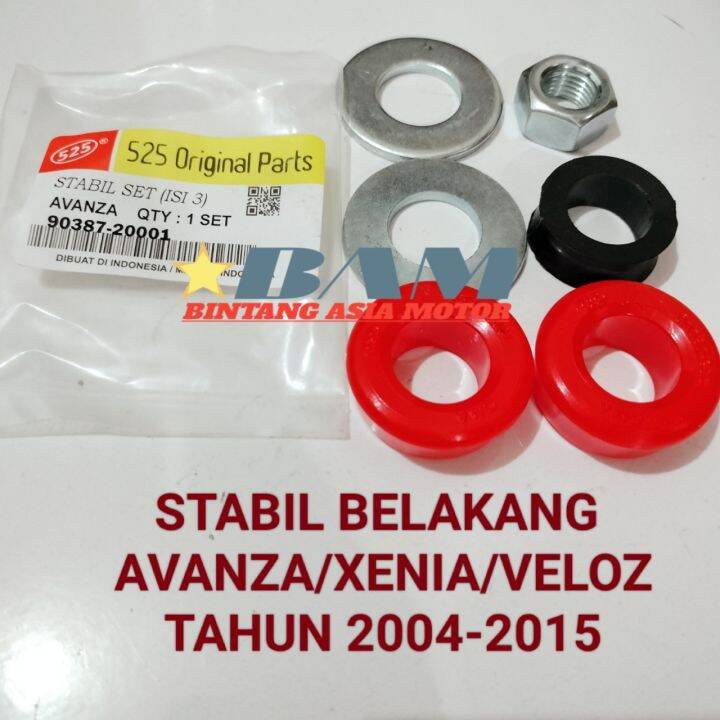 BOSH BUSHING KARET STABIL STABILIZER BELAKANG AVANZA XENIA VELOZ 2004 ...