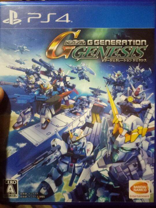 Game ps4 SD Gundam G GENERATION GENESIS มือ2สภาพของอย่างแผ่นใหม่เลยครับ ...