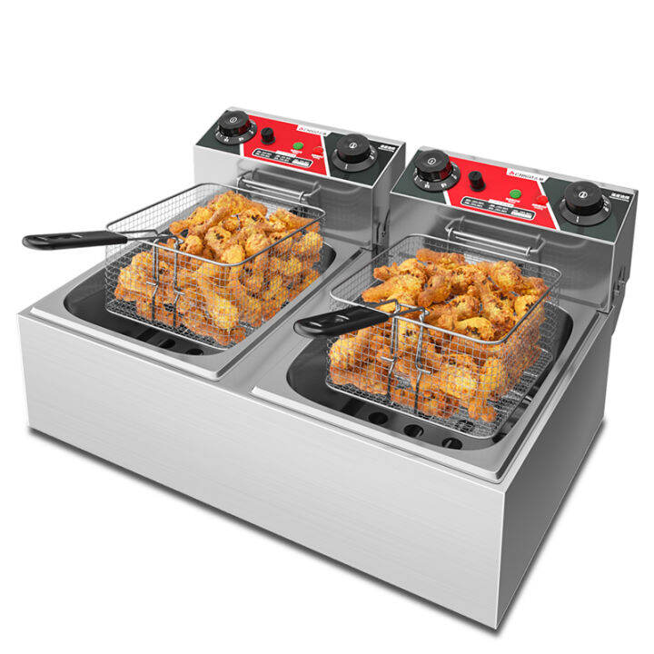 Chigo Commercial Deep Frying Pan Timing French Fries Fried Chicken ...