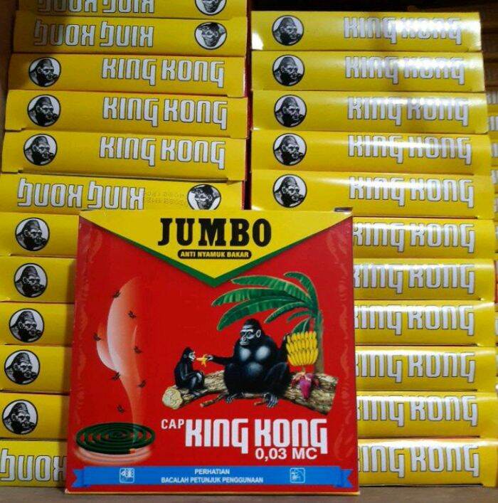 OBAT NYAMUK KINGKONG JUMBO 1 PAK / 1 pak isi 5 pasang obat nyamuk ...