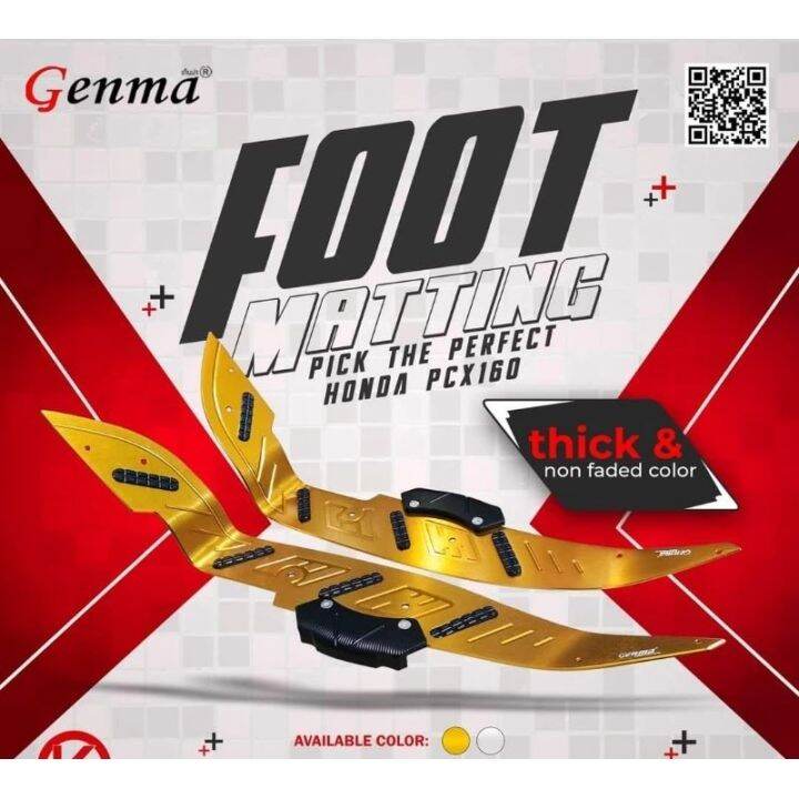 Genma Foot Matting For Honda Pcx 160 | Lazada PH