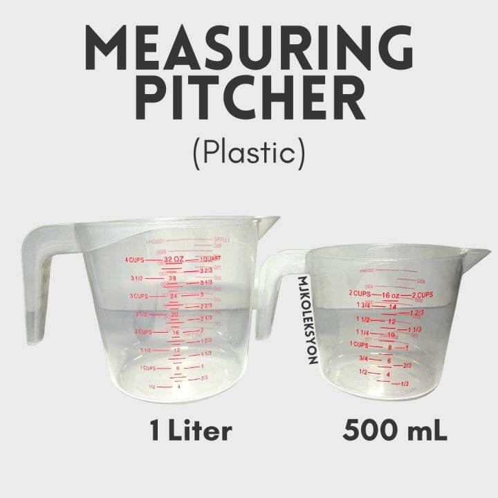 Measuring Pitcher 500ML and 1liter | Lazada PH