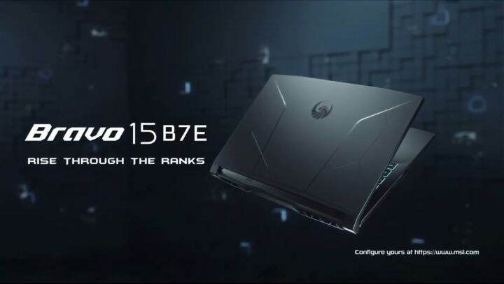 MSI BRAVO 15 B7ED Ryzen 5 7535HS RX6550M RAM 8GB 512GB SSD 15.6" FHD ...