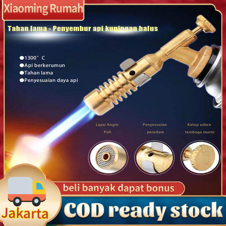 Pelontar api tabung gas tipe kaset 818 / pistol api serbaguna luar ...