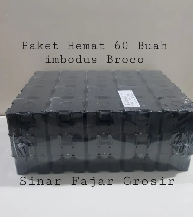 Paket Hemat 60 Buah Imbodus Broco / Embodus Broco / Mangkok Listrik ...