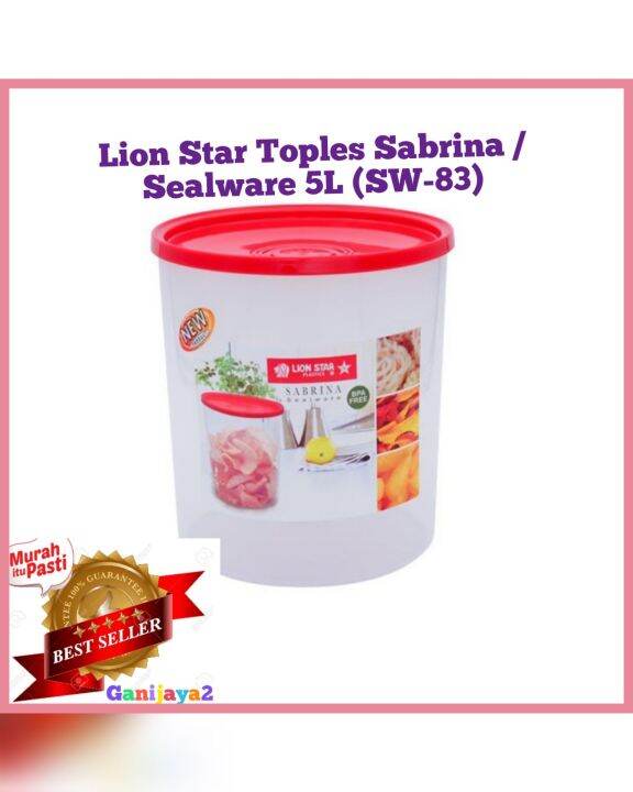 toples tebal/Lion Star Toples Sabrina / Sealware 5L (SW-83) toples ...