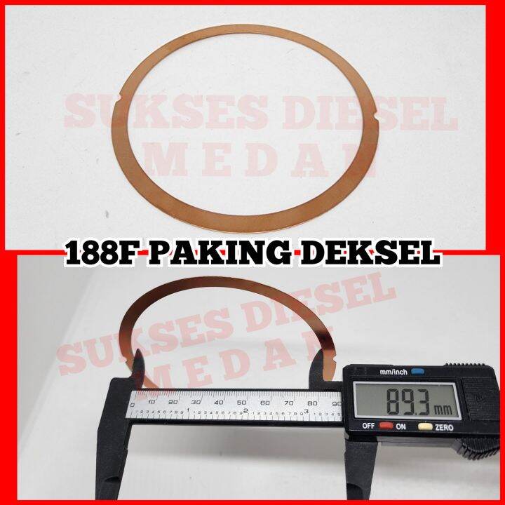 188F 188FA PAKING DEKSEL PACKING KOP MESIN DIESEL GENSET SILENT SOLAR ...
