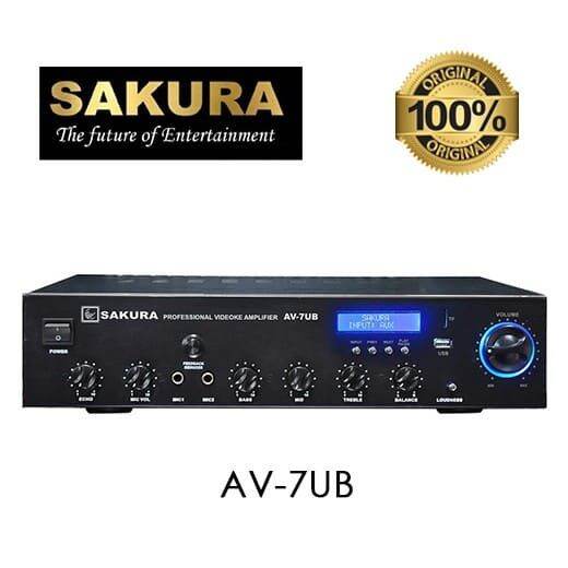 Sakura AV-7UB Professional Videoke Amplifier ( 850 Watts x 2 ) | Lazada PH