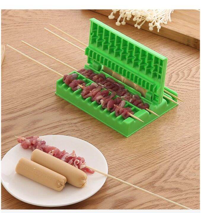 🔴PRODEALS🟢 Multi function and Reusable meat skewer machine | Fast and ...