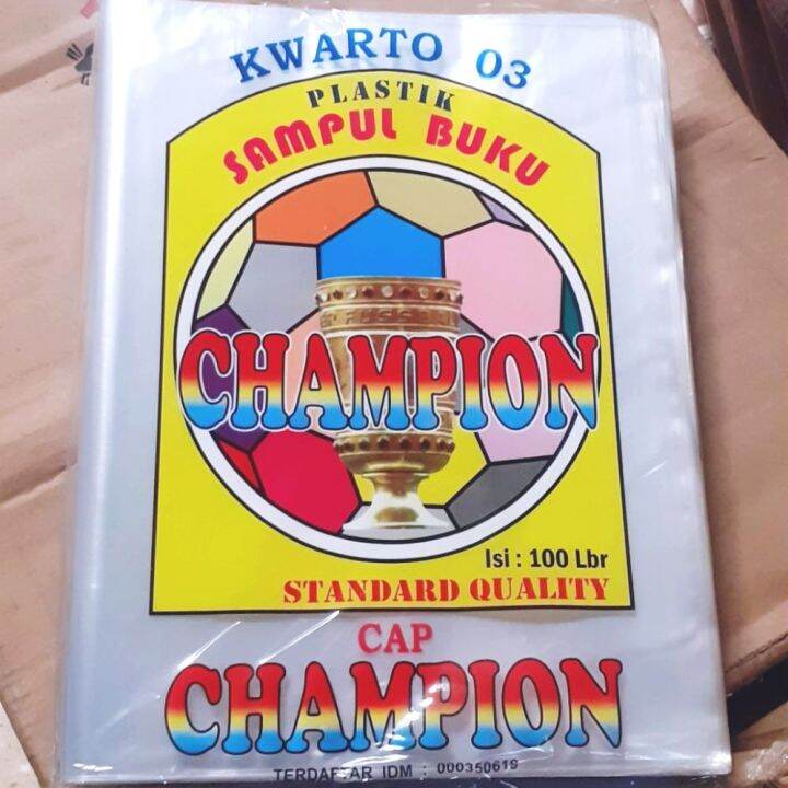 Sampul Plastik Kwarto 03 100 Lembar Sampul Buku Lazada Indonesia