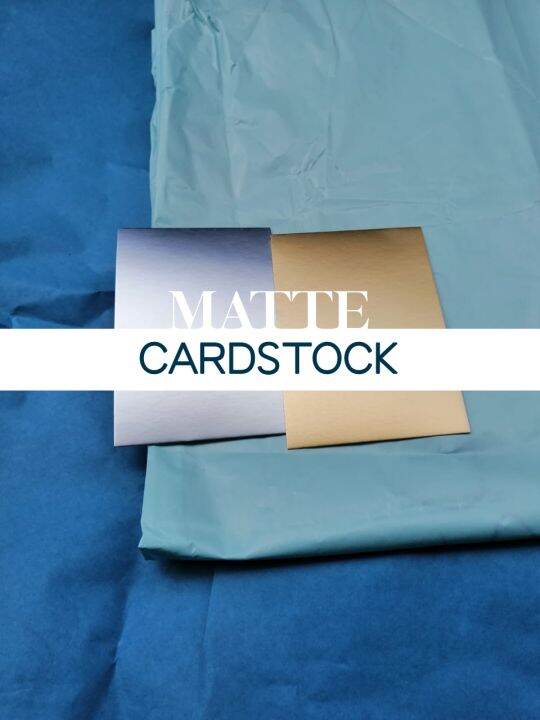 Matte Cardstock Series 10S / A4 CUTS (255GSM) Suitable for Caketopper ...