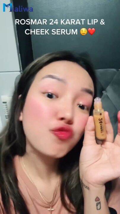 Rosmar 24 Karat Lip And Cheek Serum, Collatint Powdery Matte Liptint, Lip Gloss Make Up Beauty ...