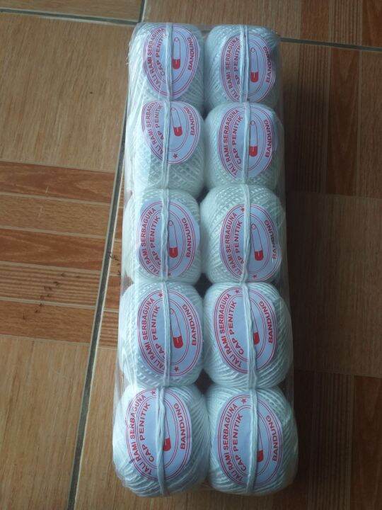 Benang kasur 1 pack isi 10 Benang remi / Benang bangunan/ serbaguna ...