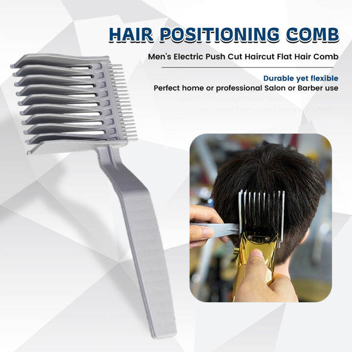 E.B. Professional Hair Cutting Positioning Comb Barber Hair Cut Tools ...