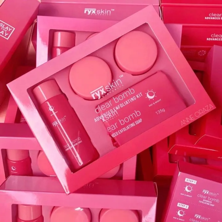 RYX CLEAR BOMB ADVANCE EXFOLIATING KIT/SET | Lazada PH