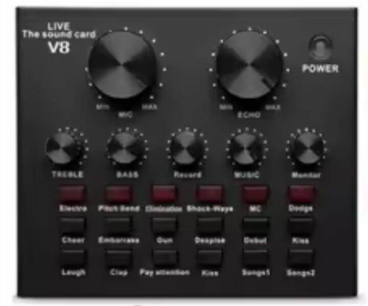 Sound card v8 | Lazada Indonesia