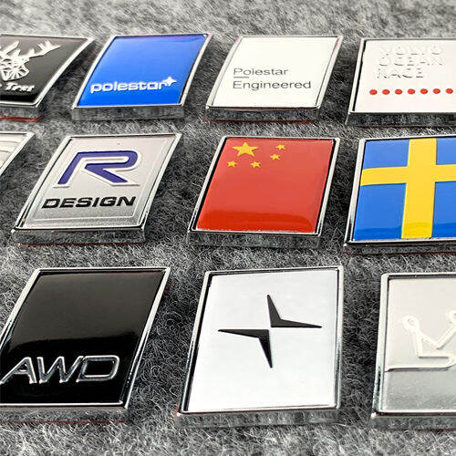 Volvo Zinc Alloy Modified Car Logo Sticker Polestar R-Design AWD Body ...