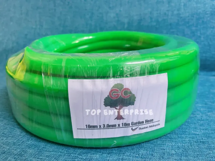Green Thick Heavy Duty Garden Hose 10Meter / 30Meter (16mm Hose ...