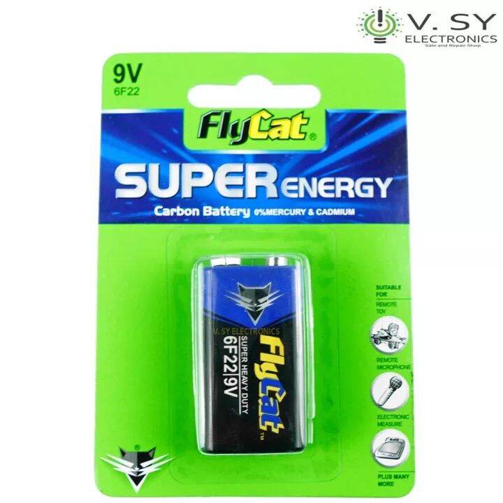 9V DC Battery 6F22 0% Mercury 9 V 9VDC | Lazada PH