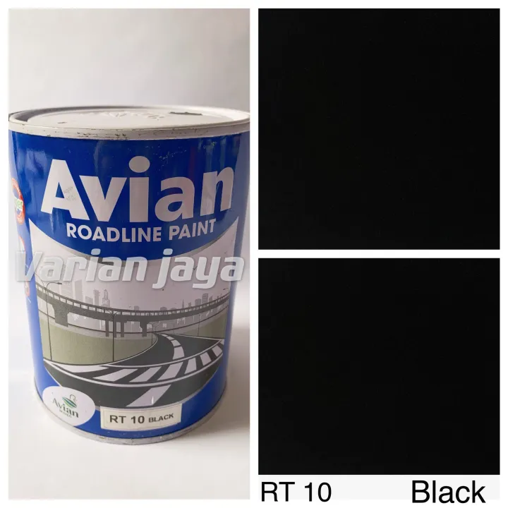 Cat Avian Roadline Jalanan Marka Jalan Aspal Beton Kolam Black Hitam ...