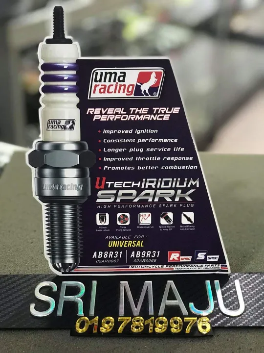 UMA RACING IRIDIUM SPARK PLUG / PLUG | Lazada