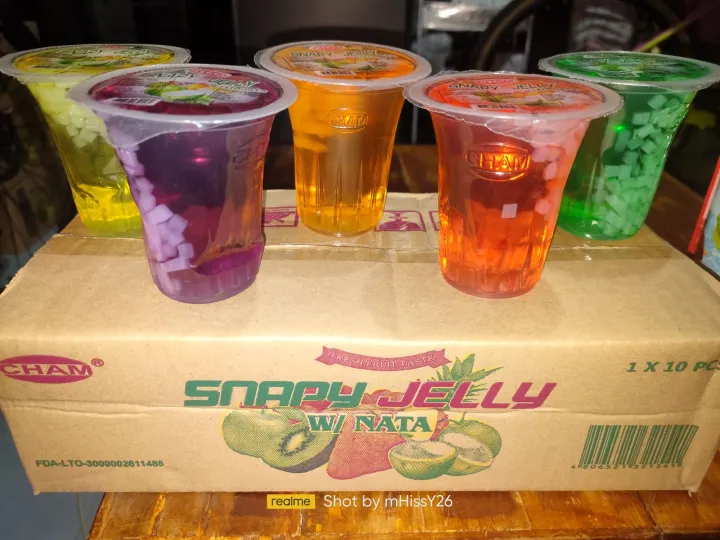 SNAPPY JELLY WITH NATA onebox/10pcs | Lazada PH