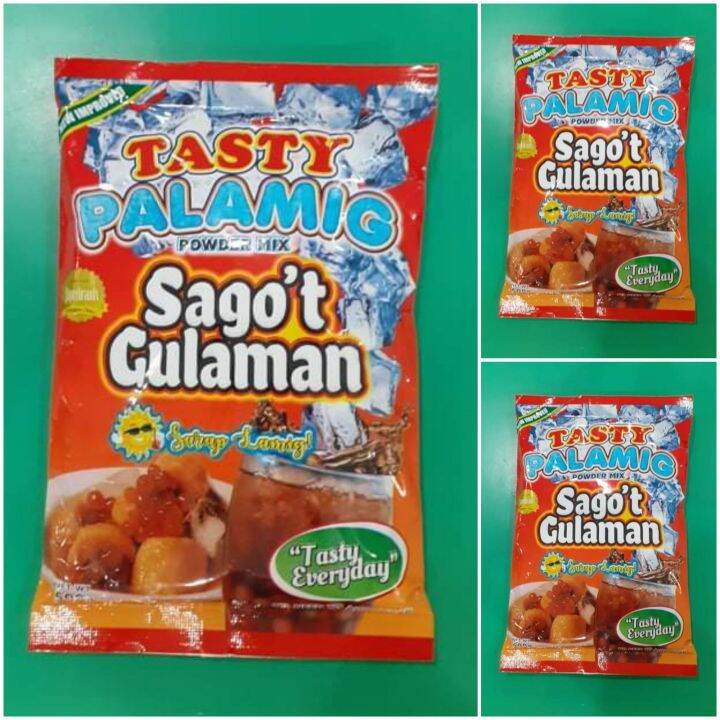 TASTY PALAMIG JUICE POWDER | SAGO'T GULAMAN FLAVOR | 1/2 KILO | Lazada PH