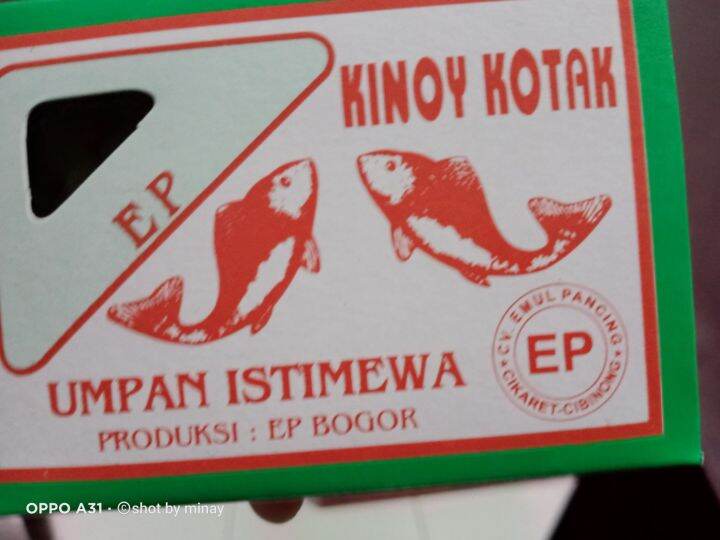 KINOY KOTAK EP - PENGERAS UMPAN IKAN | Lazada Indonesia