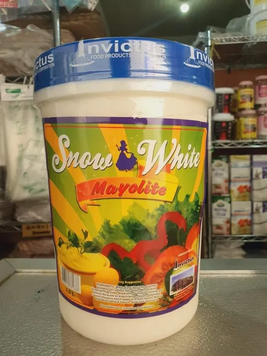 SNOW WHITE MAYOLITE 3.5L | Lazada PH