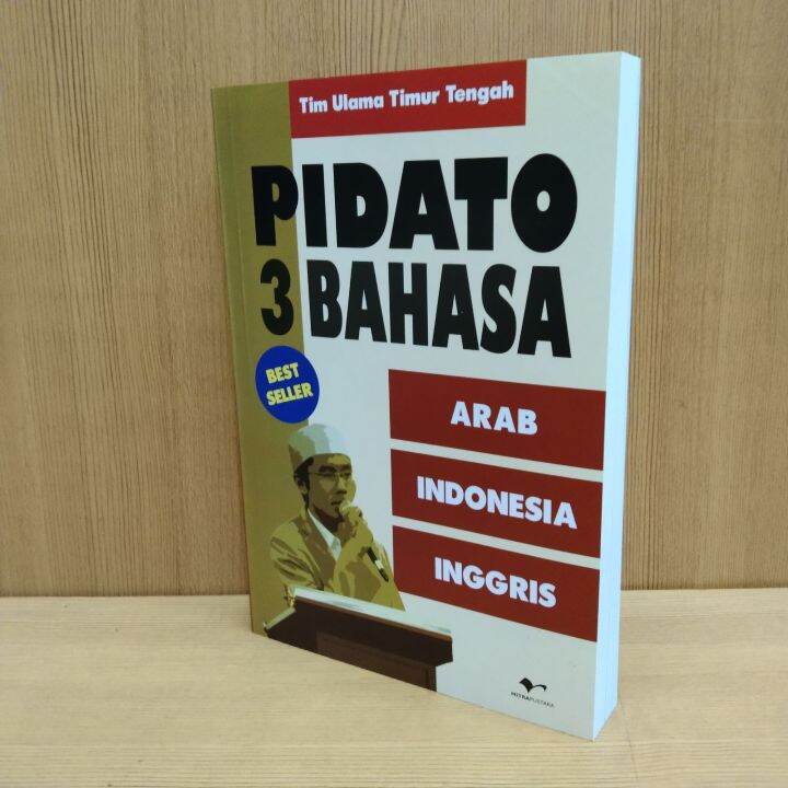 Original Buku Pidato 3 bahasa Arab Indonesia Inggris | Lazada Indonesia