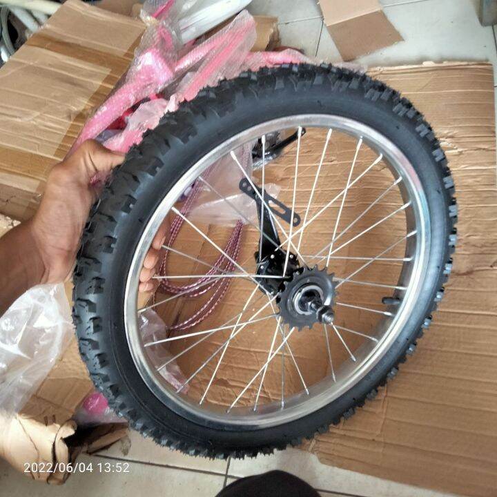 Velg wheelset sepeda ukuran 18 inc rem torpedo | Lazada Indonesia