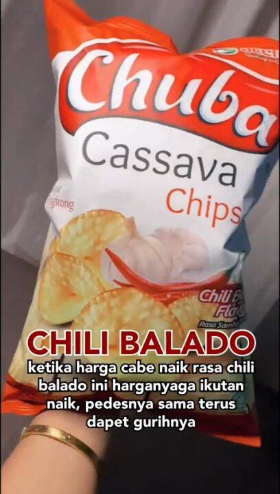 Chuba Cassava Chips Balado / BBQ 140 gram | Lazada Indonesia