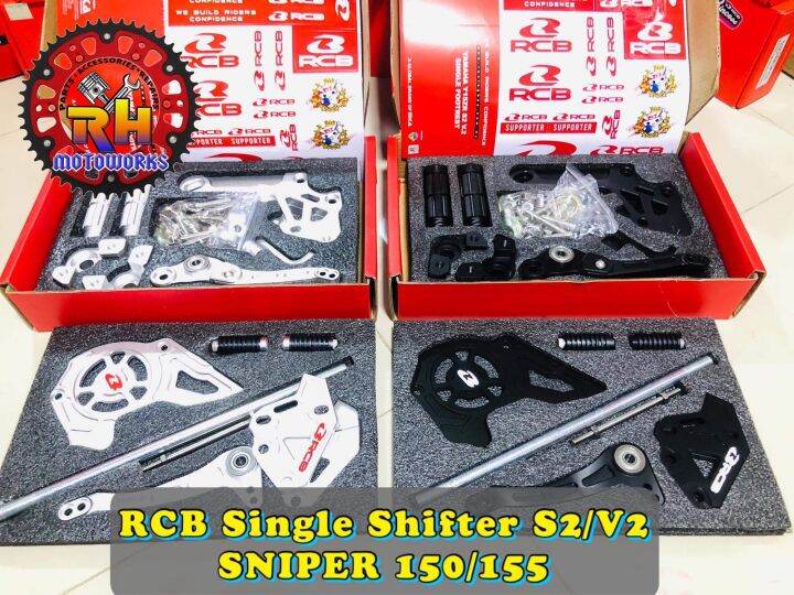 RCB S2-V2 Single Shifter for Sniper 150/155 | Lazada PH