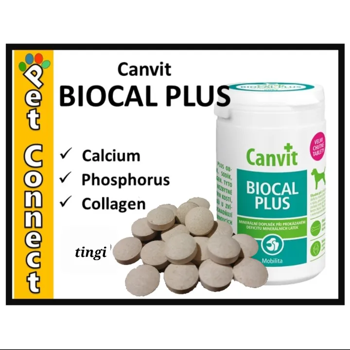 Canvit BIOCAL PLUS Calcium with Phosphorus and Collagen Mineral ...