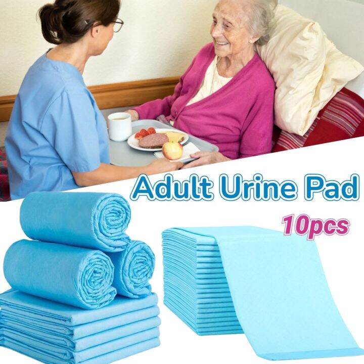 10 Pcs Elderly Urine Pads Pad Heavy Absorbency Incontinence Pad ...