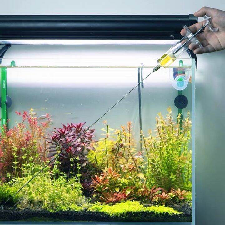 Aquarium Fish Tank Water Grass Syringe【水草液肥注射器】【打肥器 ...