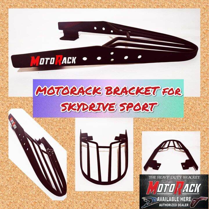 MotoRack Bracket for Skydrive Sport / CrossOver Powder Coated | Lazada PH