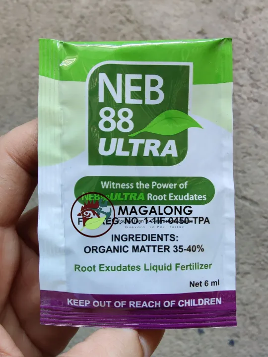 NEB 88 ULTRA ROOT EXUDATES - LIQUID FERTILIZER - ROOT PROMOTER - 6 ml ...