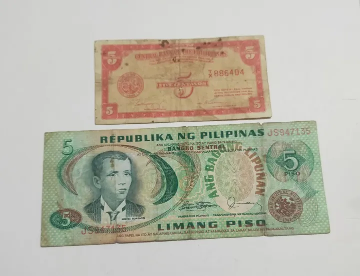 [Philippines] Set#1 (2PCS) Old Banknotes | Lazada PH