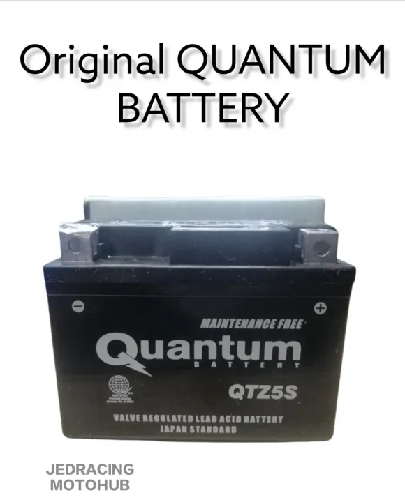 BATTERY 5L QUANTUM BRAND ORIGINAL QTZ5S FOR MOTORCYCLE | Lazada PH